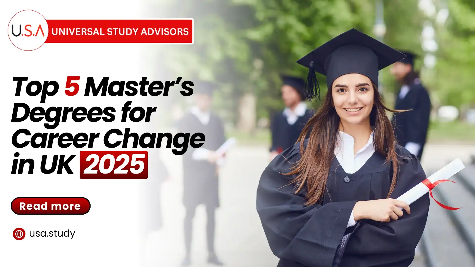 Top 5 Master’s Degrees for Career Change in UK 2025
